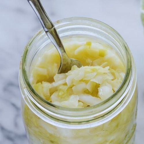 How To Make Fermented Cabbage (Sauerkraut Recipe)