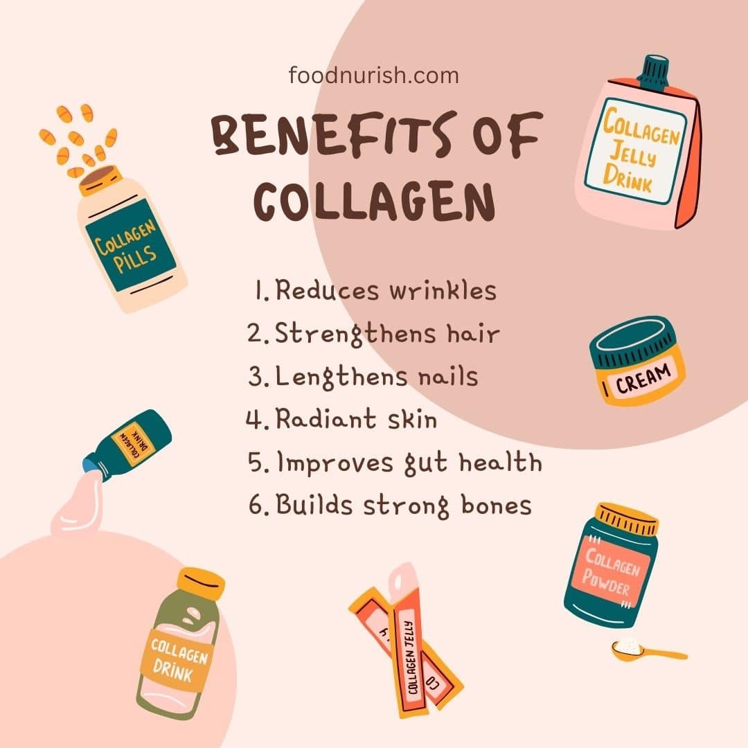 Collagen Benefits, Foods, Supplements, Side Effects
